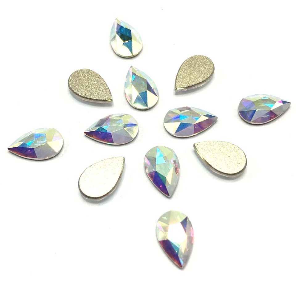 Swarovski Flatbacks No-Hotfix Rhinestones CRYSTAL AB (001 AB) * Pick ...
