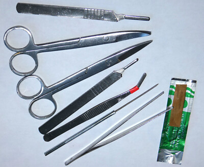 7 Pices Student Dissection Kit Biologh Lab Dissecting Tool Set New | eBay