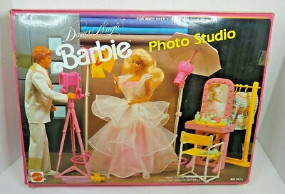 Barbie Dance Magic Photo Studio Playset 1989 Arco Toys Mattel No. 7423 ...