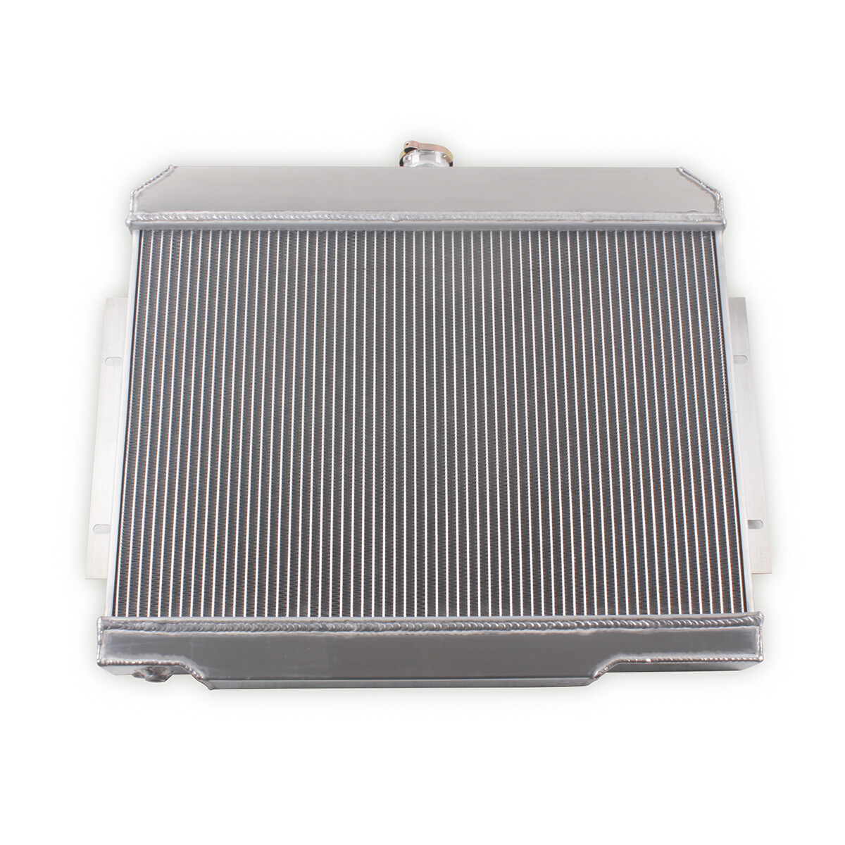 For 1972-1986 Jeep CJ5 CJ6 CJ7 V8 Chevy 3 Row Aluminum Radiator w/ Fan ...