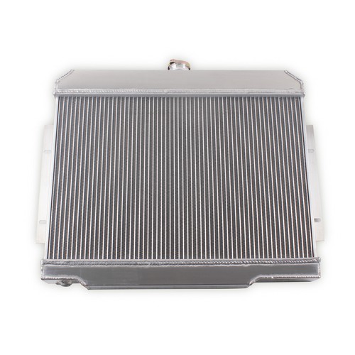 For 1972-1986 Jeep CJ5 CJ6 CJ7 V8 Chevy 3 Row Aluminum Radiator w/ Fan ...