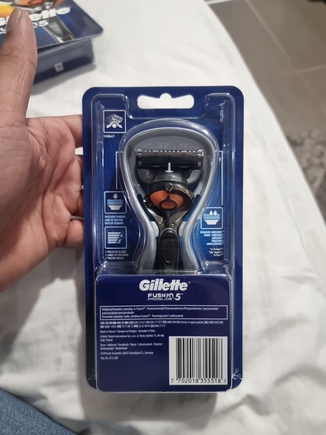 Gillette Fusion 5 ProGlide Limited Edition Razor, Stand & Blade - Rare ...
