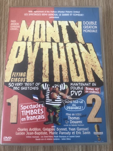COFFRET 2 DVD MONTHY PYTHON FLYING CIRCUS 50 SKETCHES ADAPTATION ...