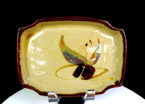 Sam Scott Brushwork Northwest Pottery Plant Life Design 8 1/4 ...