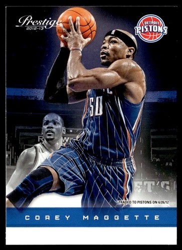 2012-13 Panini Prestige Corey Maggette Detroit Pistons #95 | eBay UK