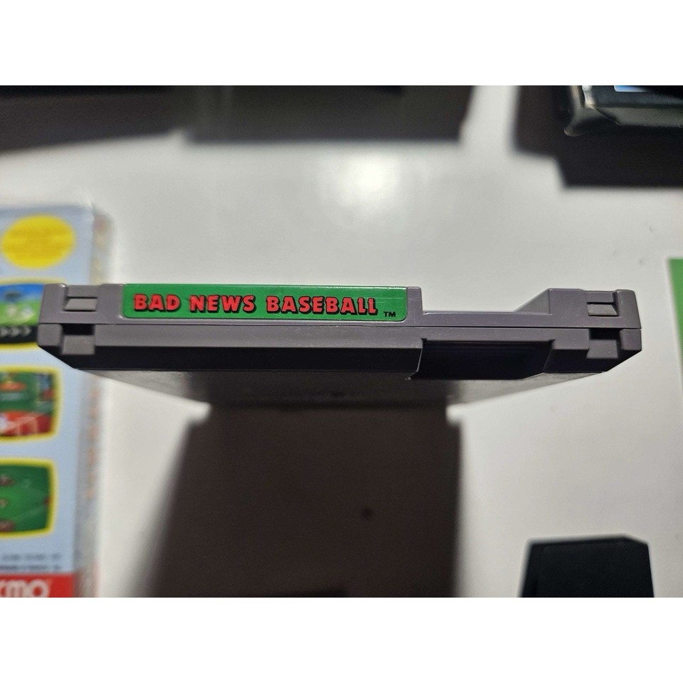 Bad News Baseball (Nintendo NES) Works Complete CIB Authentic🔥Nice ...