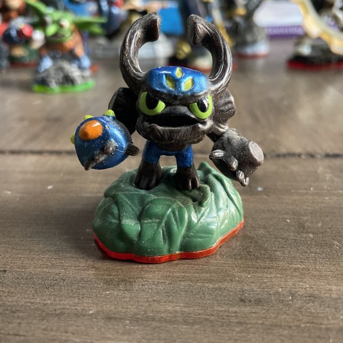 Skylanders Trap Team Gnarly Barkley Mini Figure Life Element - Rare! | eBay