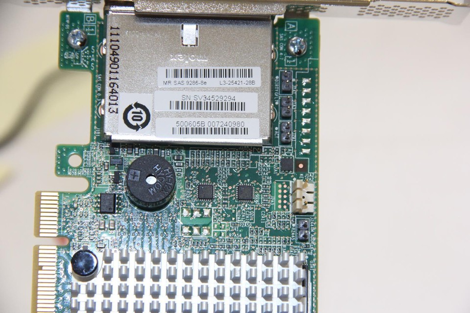 LSI MR SAS 9286-8E SATA/SAS RAID Controller L3--25421-28B | eBay