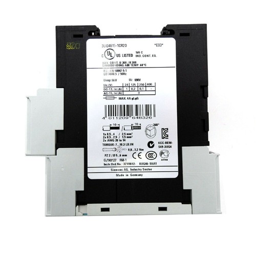 3UG4615-1CR20 SIEMENS RELAY MODULE Brand New in Box! | eBay