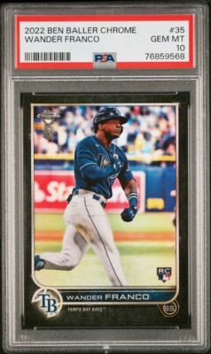 2022 Topps Chrome Ben Baller Wander Franco PSA 10 | eBay