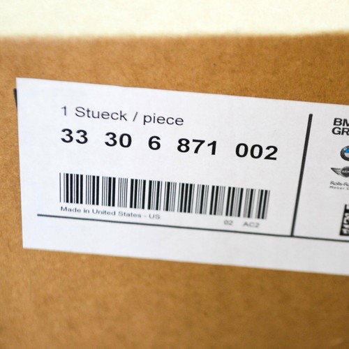 NEW BMW X3 G01 REAR RIGHT WISHBONE ARM COVER AERO 33306871002 6871002 ...