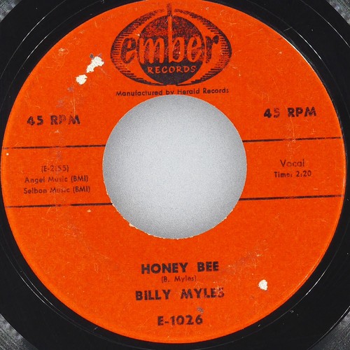 BILLY MYLES The Joker (That'S What They Call Me) / Honey Bee EMBER E ...