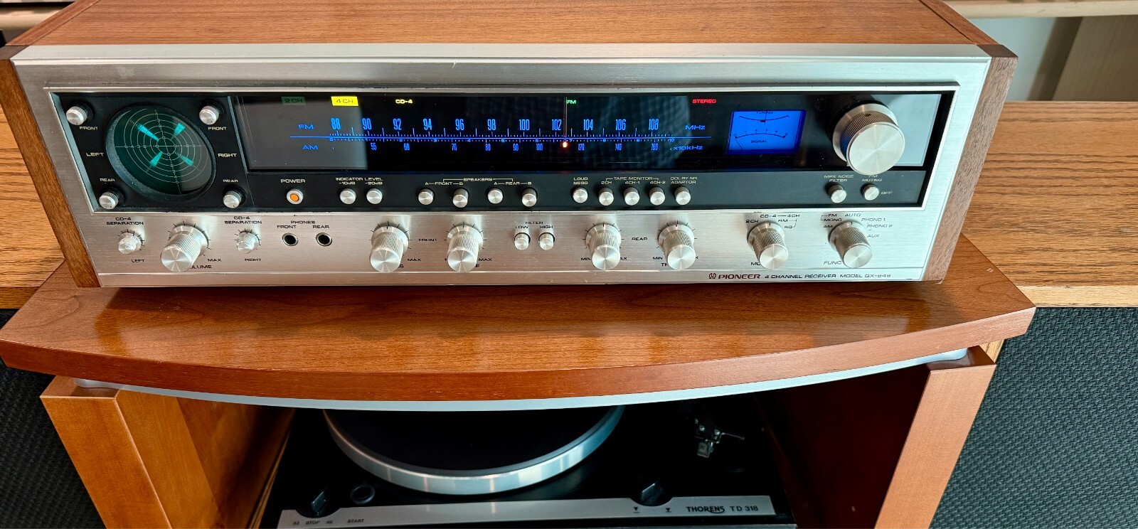 Pioneer QX-949 4-Channel Quadraphonic Stereo Receiver | eBay
