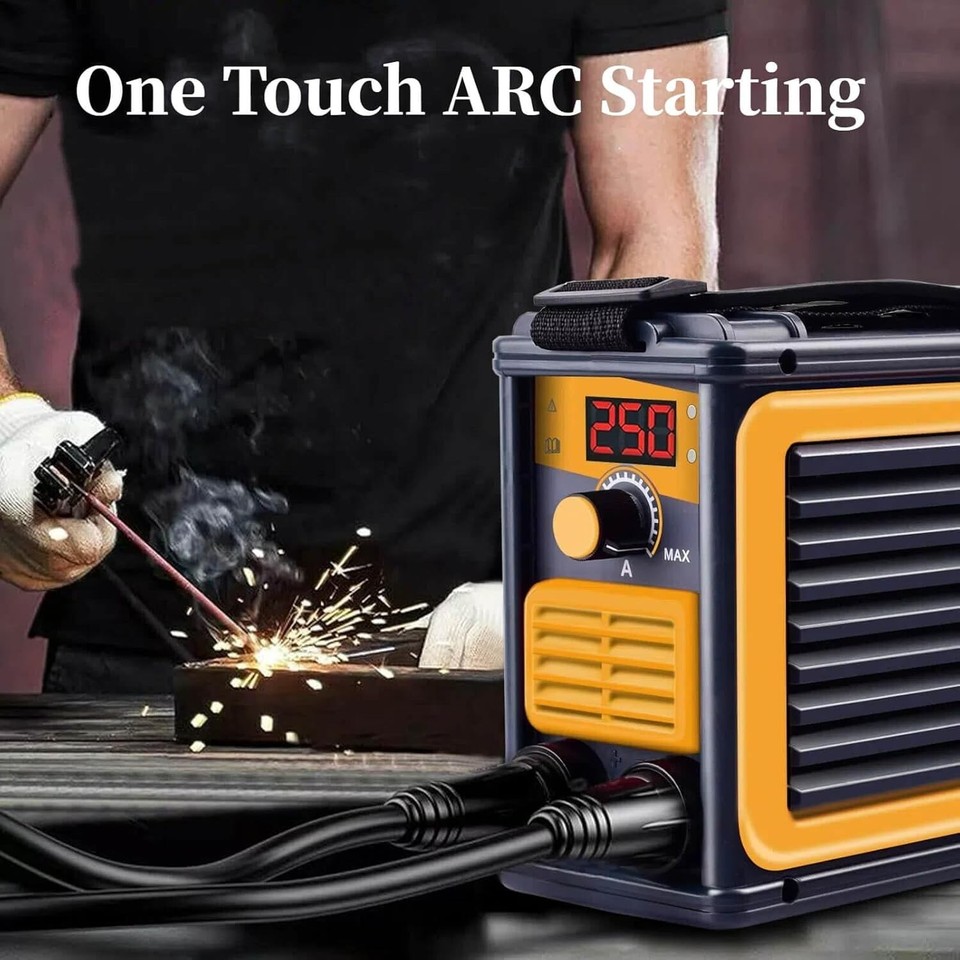 250A 110V Welding Machine, Portable Welder Machine, IGBT Digital ...