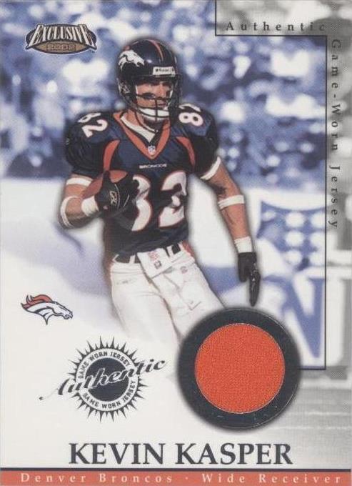 2002 Pacific Exclusive - Game-Worn Jerseys Kevin Kasper #15 (MEM) for ...