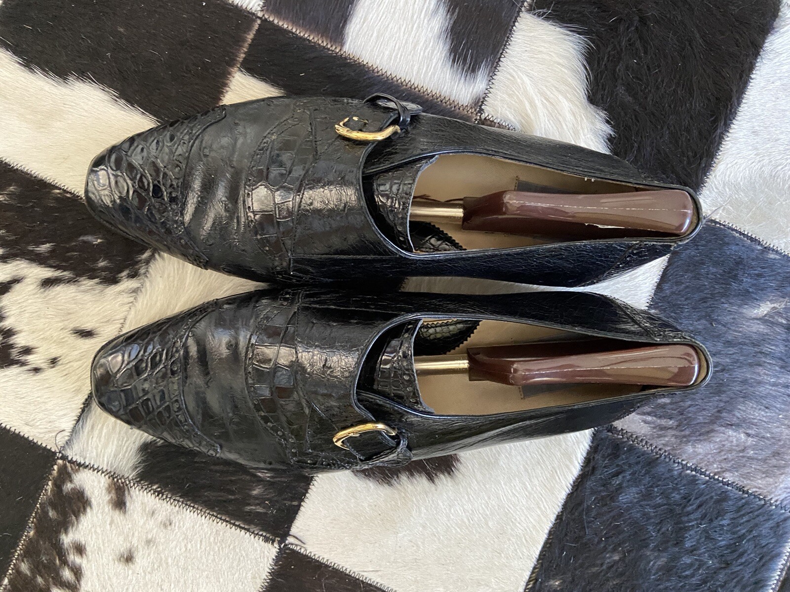 Monticelli Genuine Alligator and Ostrich combo Men's… - Gem