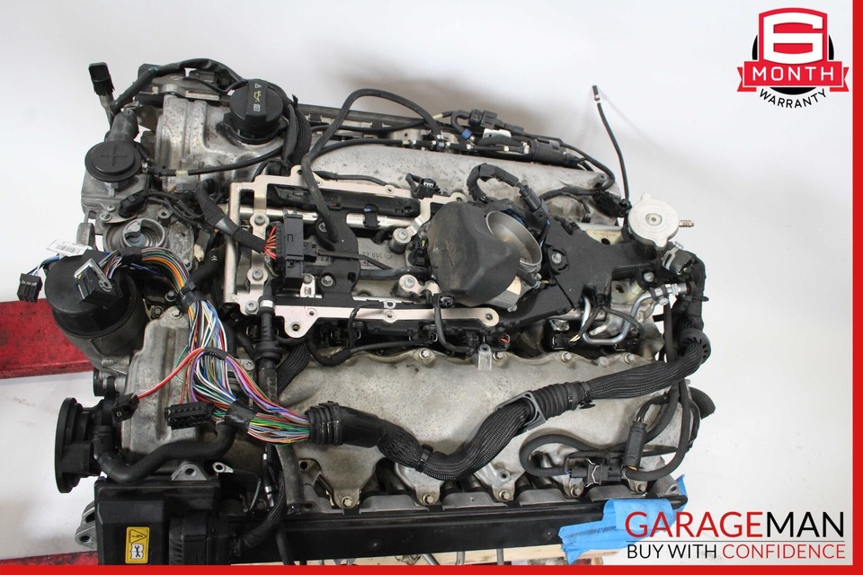 07-13 Mercedes W221 S65 AMG V12 6.0L M275 Complete Engine Motor Block ...