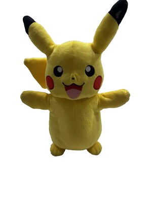Pokemon Pikachu Talking & Light Up Power 13” Plush Stuffed Untested | eBay