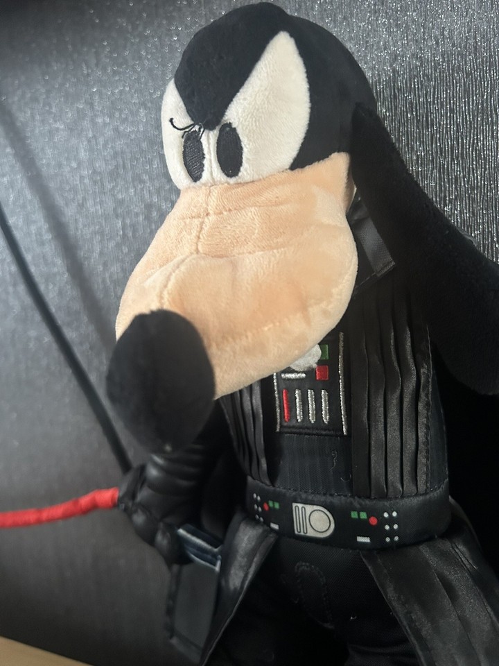 Goofy Darth Vader Disney Parks Exclusive Star Wars 16” Soft Plush Red ...