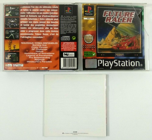Playstation 1 PS1 VF Future Racer with manual Fast and tracked shipping ...