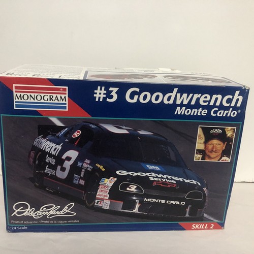 MONOGRAM DALE EARNHARDT MONTE CARLO 1/24 MODEL KIT - NEW Opened Box ...