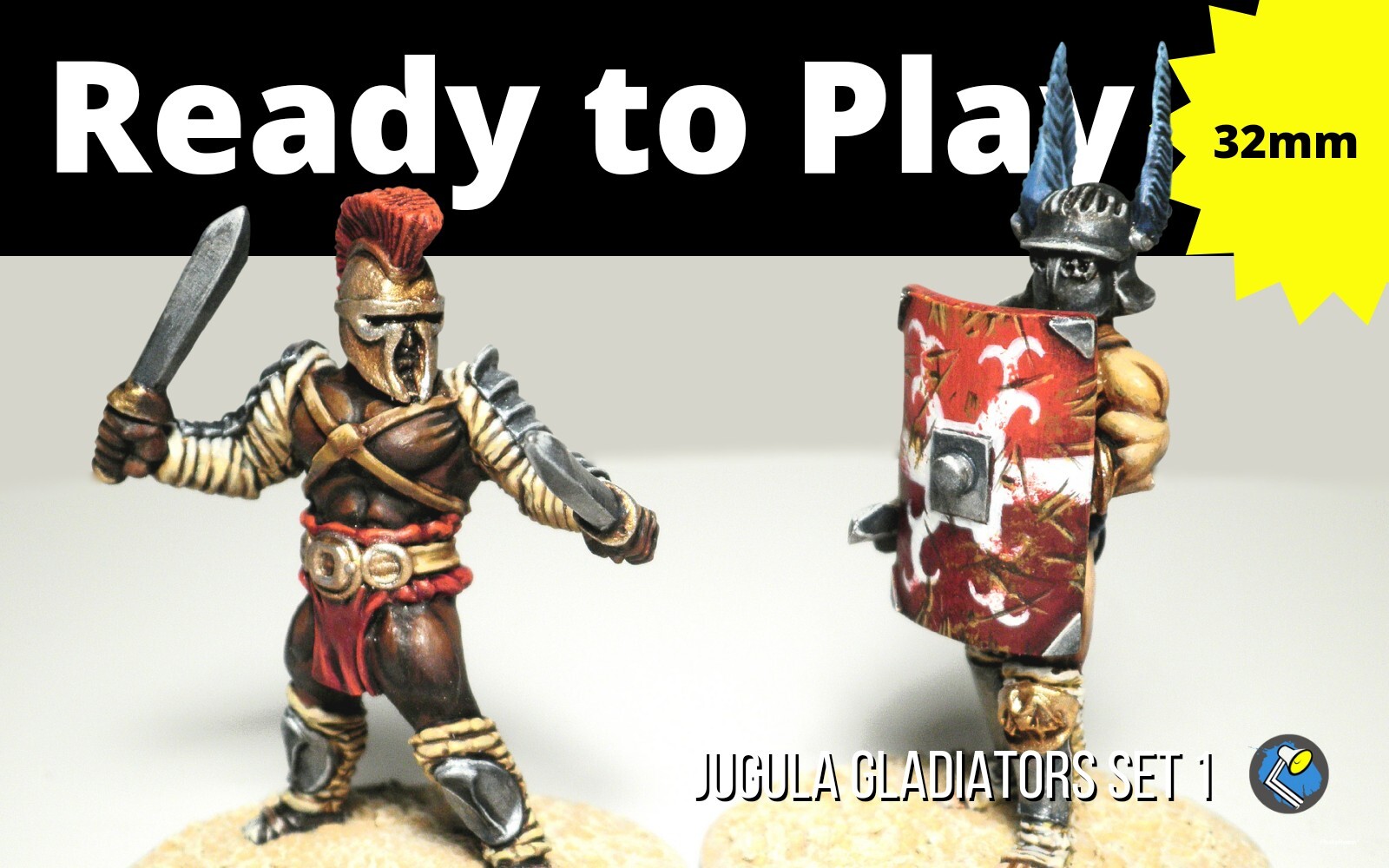 Painted Ancient Rome Gladiator Miniatures Historical Figures Set 1 | eBay
