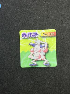 Mr. Mime Pokemon GB Pocket Mini Card Anime 1inch Japanese Nintendo | eBay
