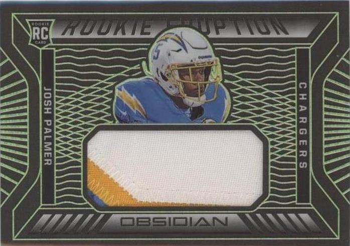 2021 Panini Obsidian - Rookie Eruption Josh Palmer #RE-JP Electric Etch ...