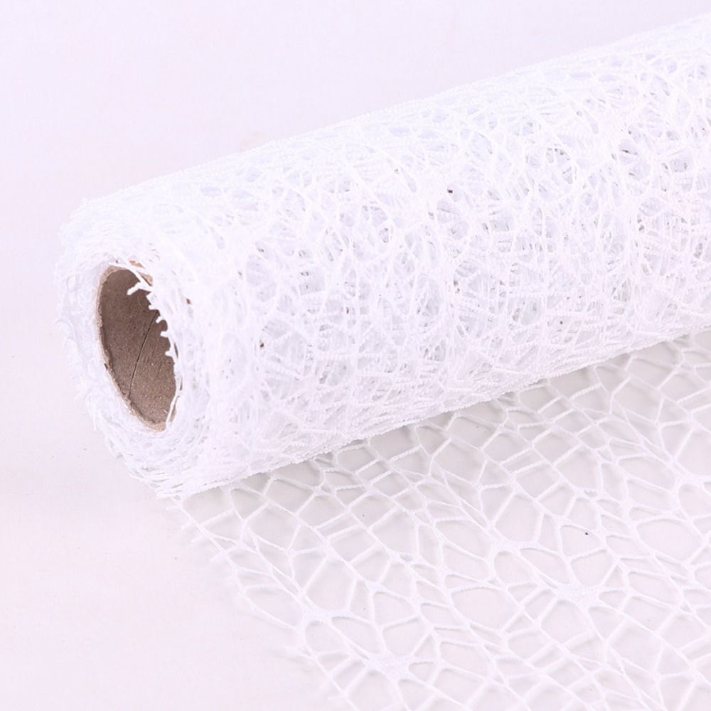 50cm 5yards Flower Wrapping Gauze Mesh Floral Wrapping Paper Valentine ...