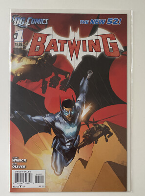 DC Comics Batwing 2nd Print #52 2011 Judd Winick Ben Oliver #1 Bag ...