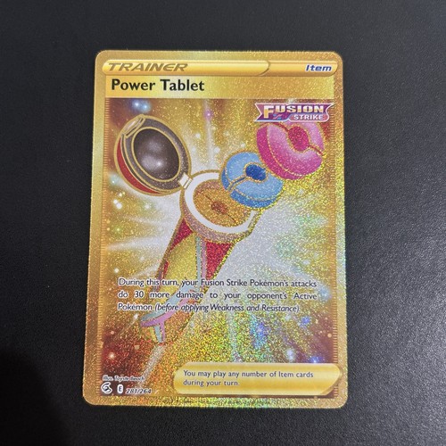 Pokémon TCG Power Tablet Fusion Strike 281/264 Holo Secret Rare for ...
