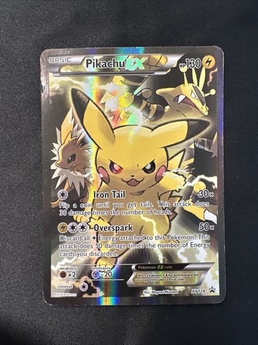 pikachu ex xy124 promo Pokemon Moderately Played | eBay
