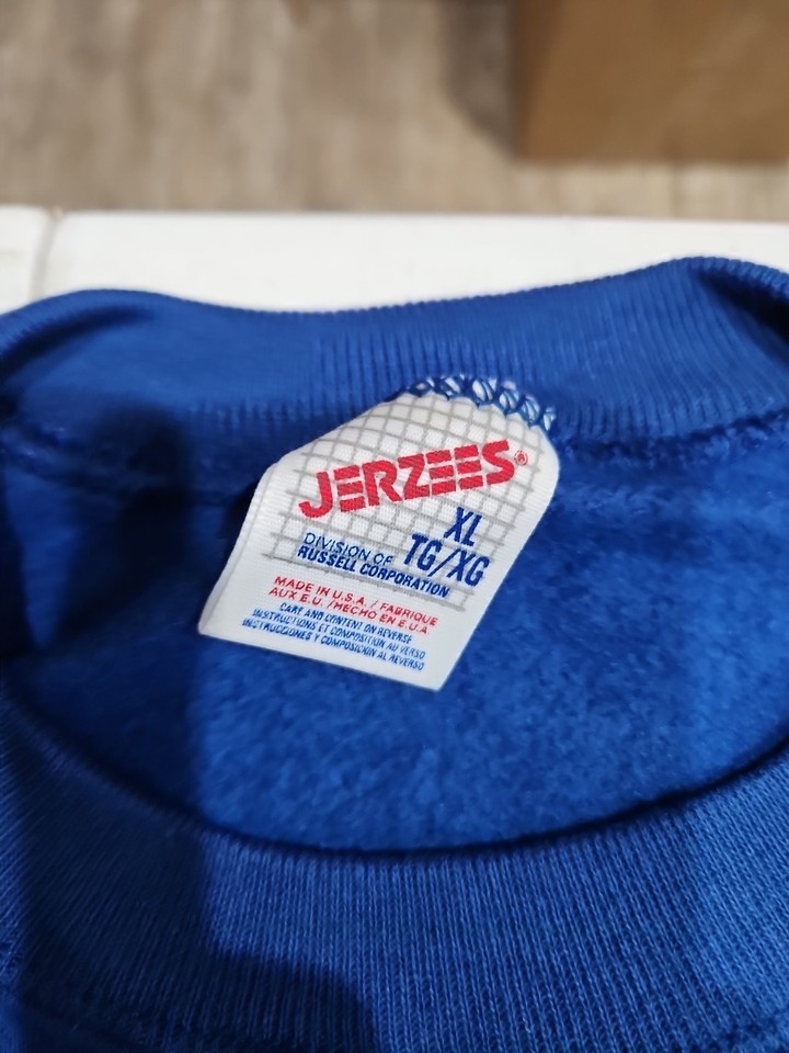 Vintage 80s NWT Jerzees Blue Crewneck Size X Large RARE - VIPER GTS ...
