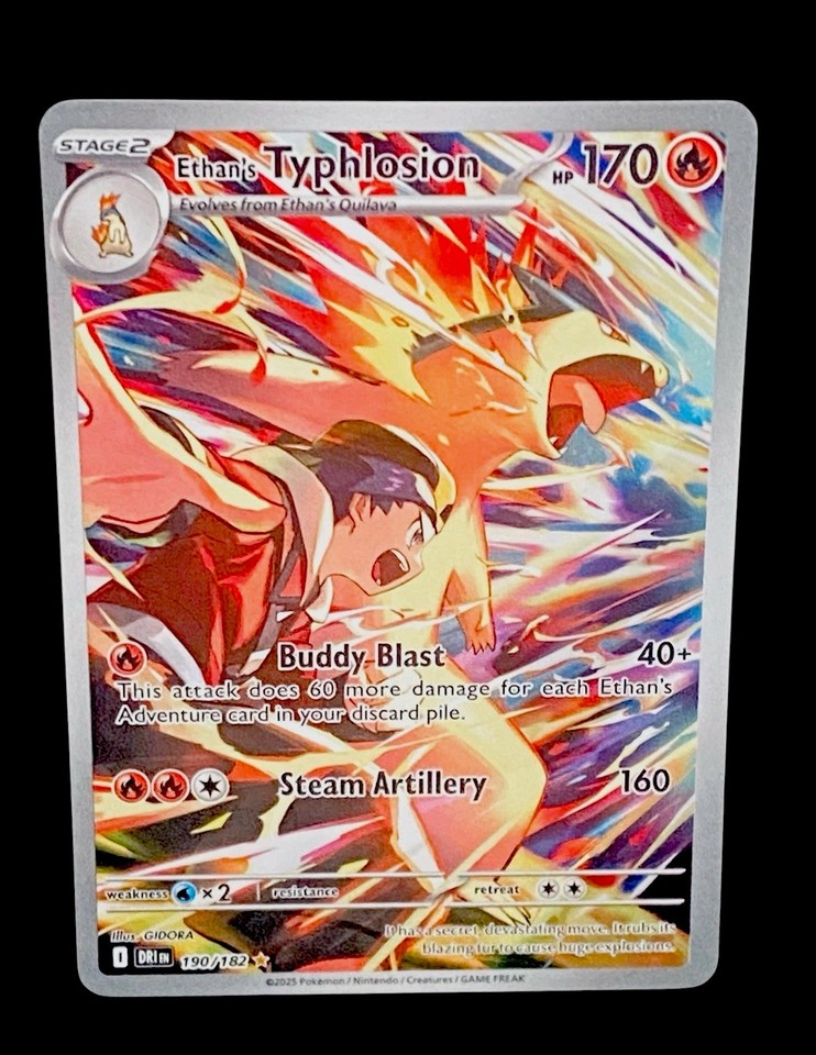 Pokemon Ethan’s Typhlosion #190 Bundle/Destined Rivals:lot Of 53(Read ...