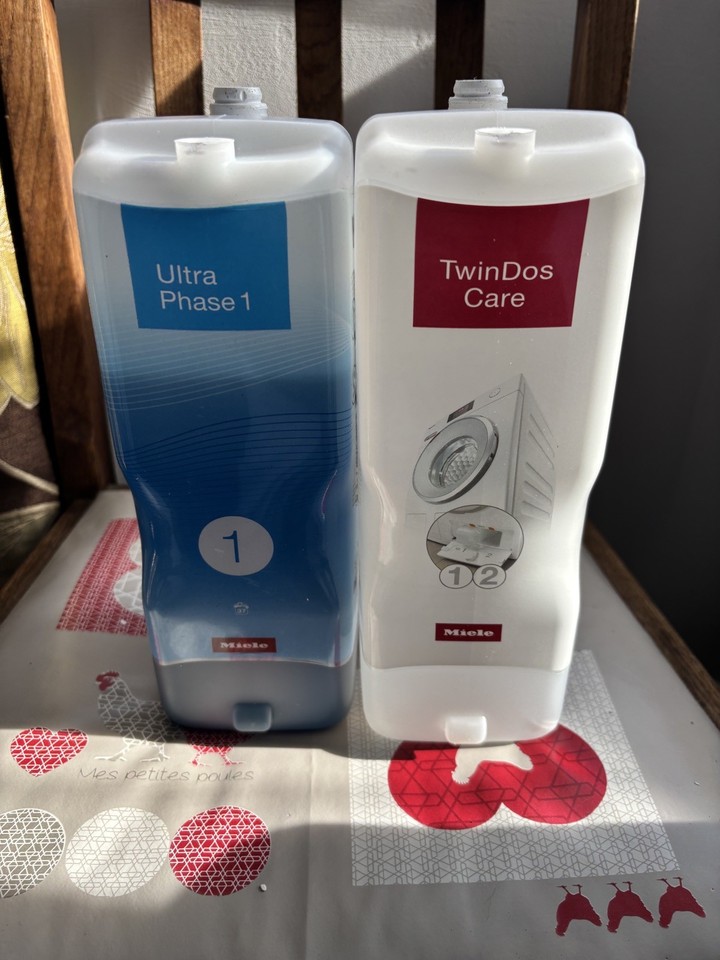 Miele TwinDos Care Cleaning Agent and Ultra Phase 1 TwinDos Dispensing ...