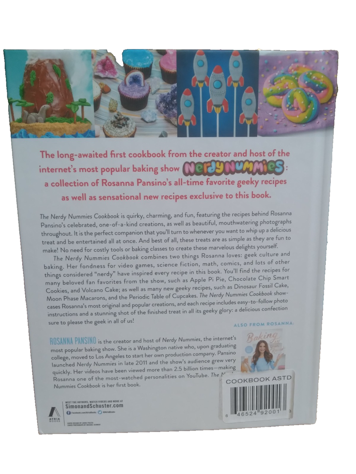 The Nerdy Nummies Cookbook: Sweet Treats hardcover, Pansino | eBay