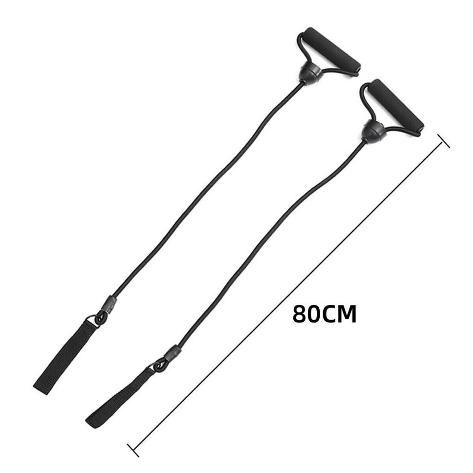 2X Trampoline Ropes Exercise Pilates Yoga Aerobic Training Fitness Gym ...