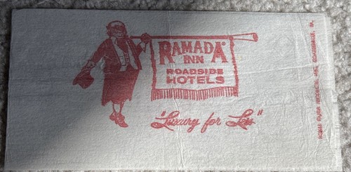 Vtg 1964 Pan Am Ramada Inn Cocoa Beach FL Receipts Wolfies Postcard ...