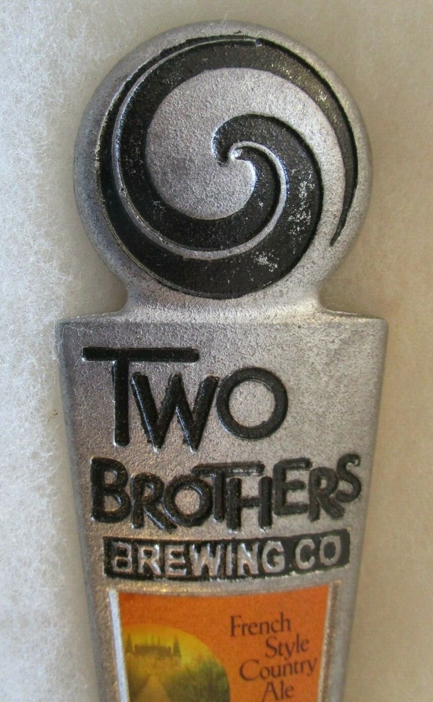 TWO BROTHERS BREWING CO. DOMAINE DUPAGE BEER TAP HANDLE | eBay