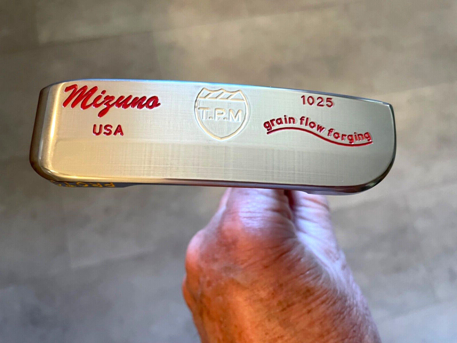 TP Mills Mizuno Putter. Right Hand Grain Forged. Immaculate Condition ...