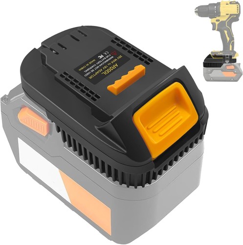 Battery Adapter Converter For Ridgid For AEG 18V Battery To For Dewalt ...