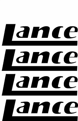 LANCE 4 pc Camper RV Vinyl Decal Sticker Camper Graphics Stickers | eBay UK