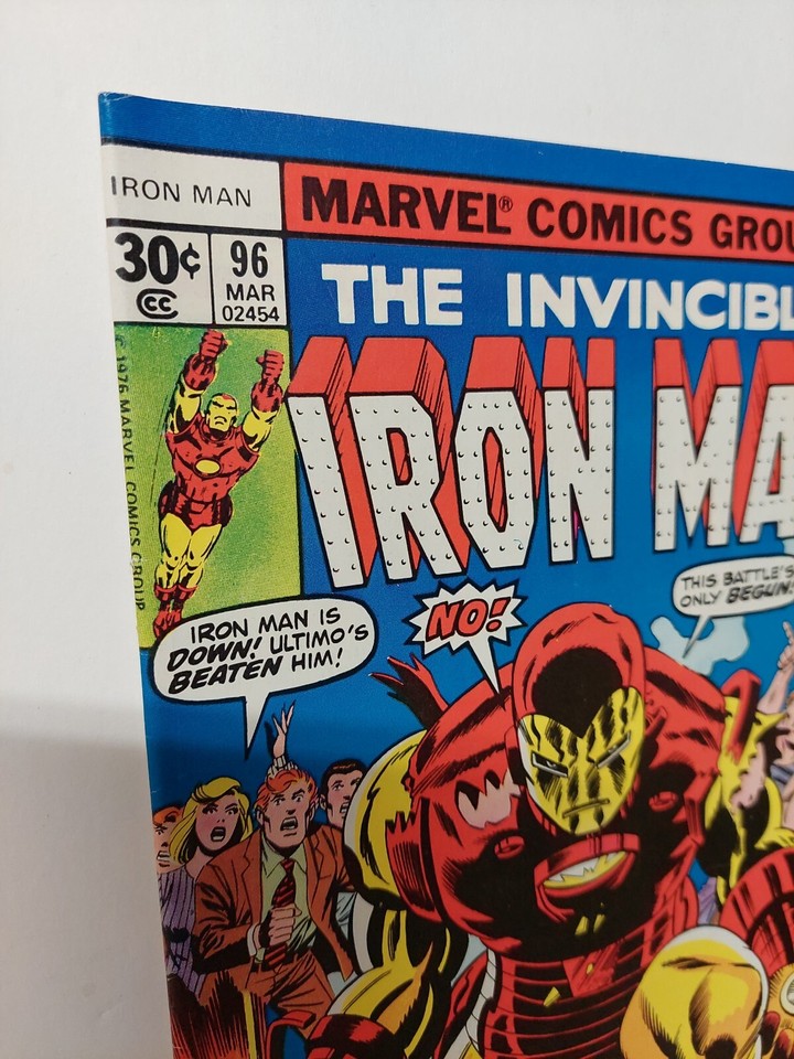 The Invincible Iron Man #96 Marvel Comics 1977 (F416) | eBay