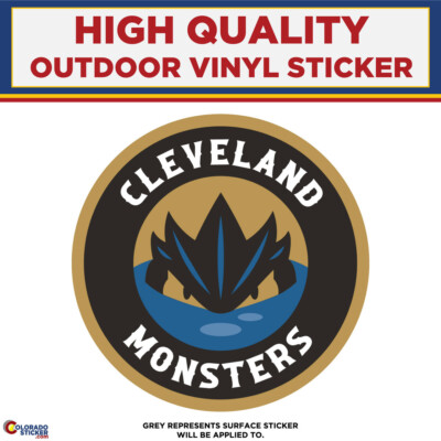 Cleveland Monsters, High Quality Vinyl Sticker Decals | eBay