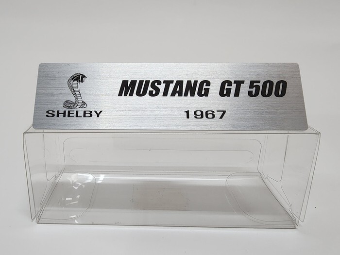 1/18 Ford Shelby Mustang GT Metal Name Plate Plaque for Autoart | eBay