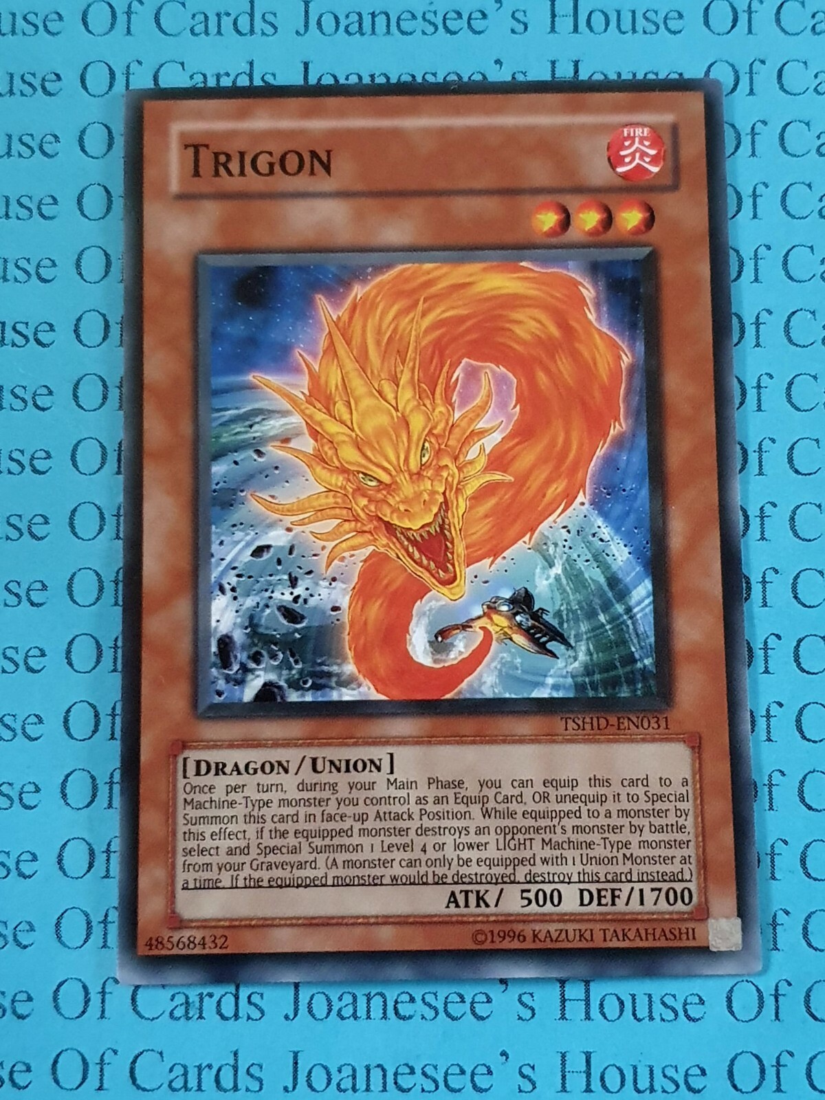 Trigon TSHD-EN031 Common Yu-Gi-Oh Card (U) New | eBay