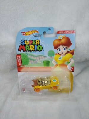 Hot Wheels Super Mario Character Cars Princess Daisy Diecast Car | eBay