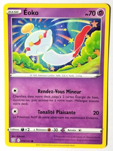 Carte Pokemon Eoko 059/163 Styles de Combat FR © | eBay