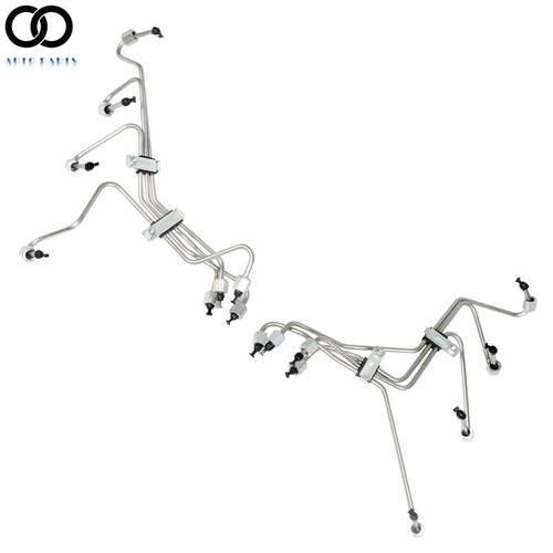 8pcs Fuel Injection Lines for Ford 1983-1993 1994 F-Series 6.9L 7.3L ...