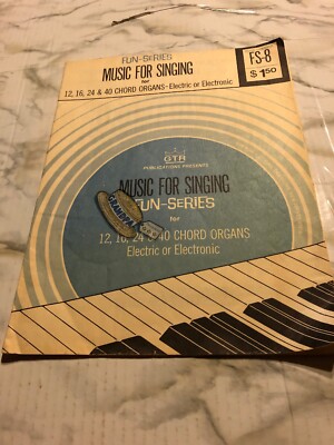 Music for Singing fun Series Chord Organs Electric or Electronic FS-8 ...